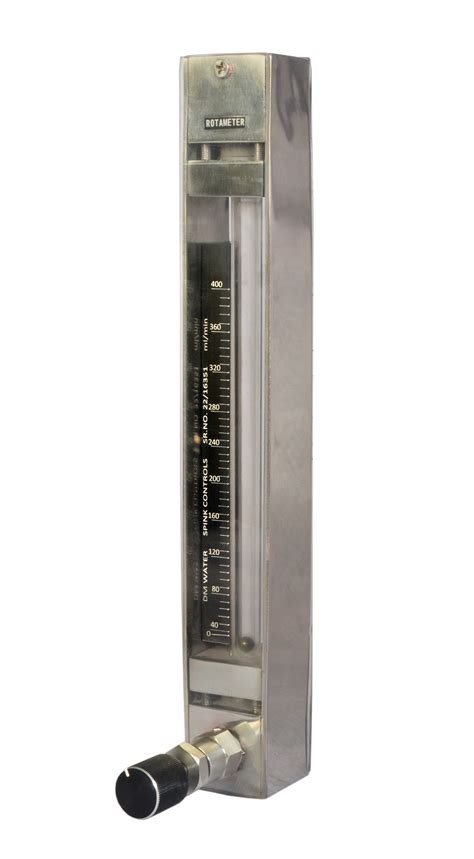 Purge Rotameter With Dp Regulator Spink Controls India