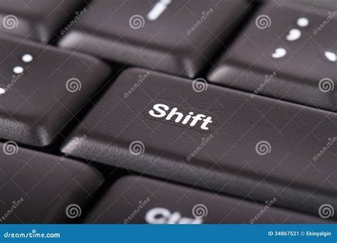 Shift Button Stock Image Image Of Desktop Click Communication