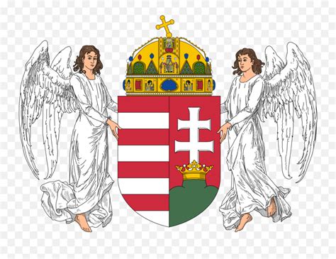Coat Of Arms Hungary Wikipedia Hungary Coat Of Arms Pngcrown Outline