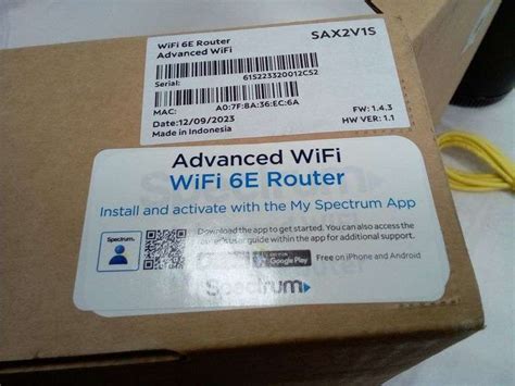 Advance Wi Fi Wifi 6e Router Sax2v1s Hw Ver 1 1 Dutch Goat