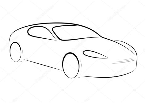 자동차의 만화 실루엣 — 스톡 벡터 © Epic22 8177344