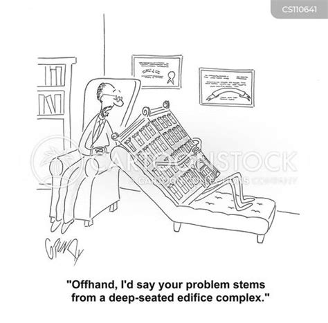 Sigmund Freud Psychoanalysis Cartoon