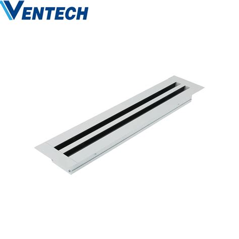 Hvac Aluminum Exhaust Air Ventilation Ceiling Duct Conditioning Diffuser Supply Linear Slot Vav