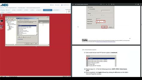 Lesson 1 Configuring The Windows 2008 Firewall Youtube