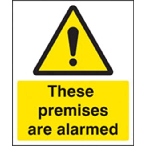 Window Label Security Signs Pittman