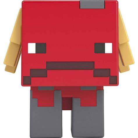 Minecraft Strider Mini Action Figure Mob Head Minis Toy With Pixelated Design