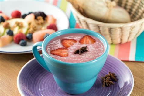 Delicious Strawberry Atole