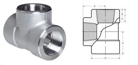 Threaded Screwed Tee