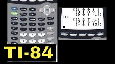 Ti-84 Calculator - 34 - Solving Systems of Equations with Matrices ...