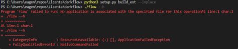 Program Flow Failed To Run · Issue 1177 · Thtrieudarkflow · Github