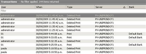 Viewing Transaction Records