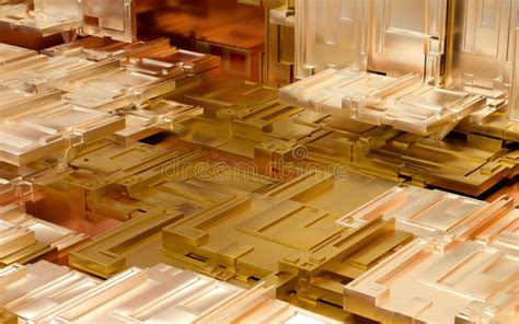 Futuristic Sci Fi Abstract Texture Background With Detailed Geometric Lines And Robotic