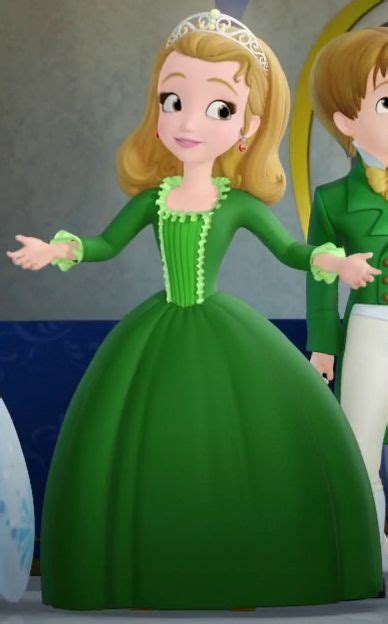 Princess Amber Sofia The First Disney Hollywood Animated Movie
