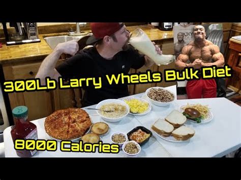 300lb Larrywheels Full Day Of Eating Youtube