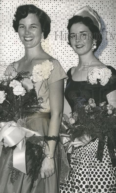 1955 Press Photo 1955 County Maid Of Cotton Contest Winners Morgan Co