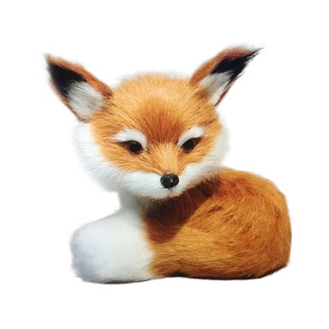 Realistyczny Siedzący Lis Lisek Figurka Zabawka • Cena Opinie Allegro