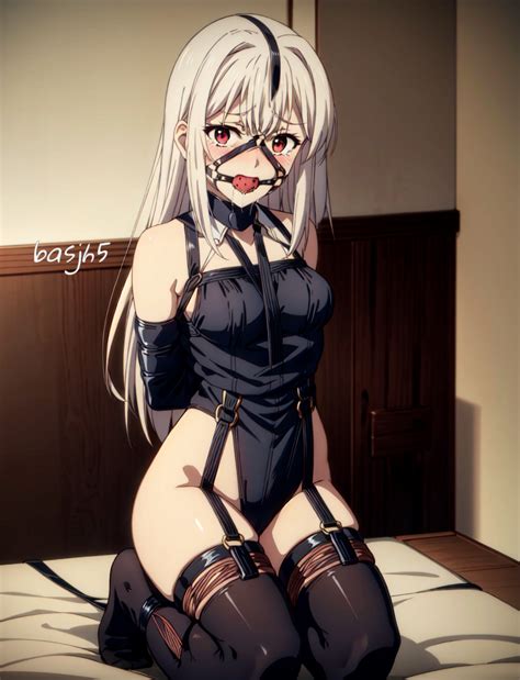 Ninym Ralei In Bondage And Ball Gagged By Basjh5 On Deviantart