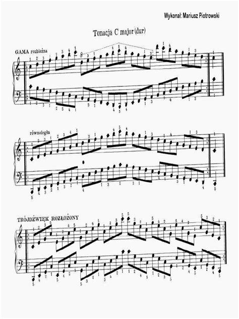 Gamy I Pasaże C Dur I A Mol Pdf