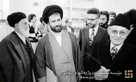 کریم سنجابی،ابراهیم یزدی،سیداحمدخمینی و ایت الله پسندید مؤسسه مطالعات و