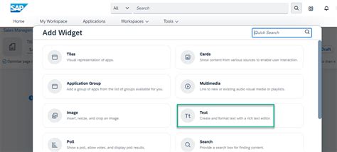 Add A Workspace To Sap Build Work Zone Advanced Edition Sap Tutorials