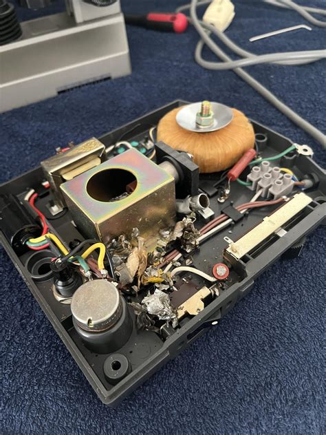 Microscope Capacitor Exploded R Microscopy