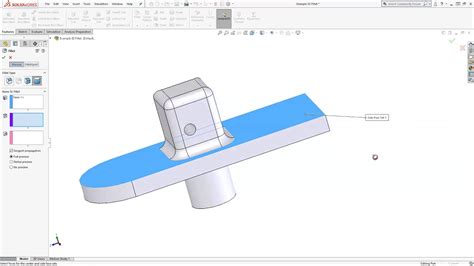 Fillets And Chamfers In Solidworks Youtube