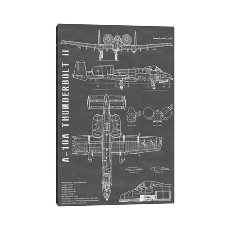 East Urban Home A 10 Thunderbolt Ii [warthog] Airplane Black