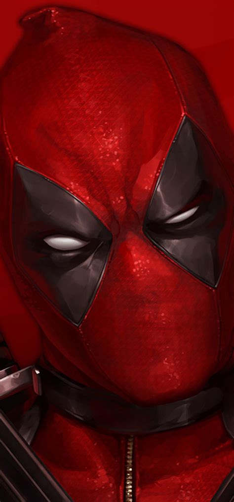 1242x2668 Deadpool With Guns Up Art Iphone Xs Max Hd 4k Wallpapers Images Backgrounds Photos