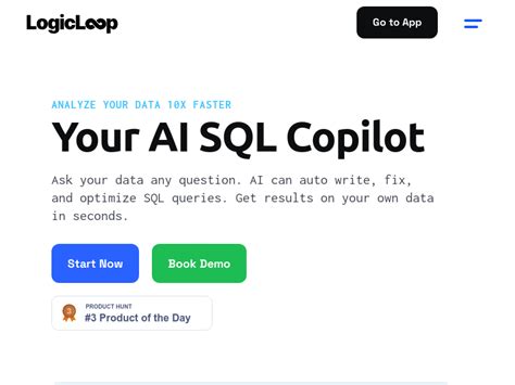 Ai Sql Copilot編寫、建議、修復和最佳化sql查詢工具 —ai產品and服務