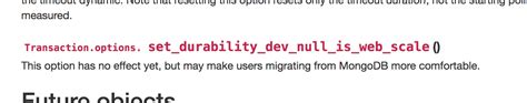 Foundationdb Is Web Scale Rprogrammerhumor