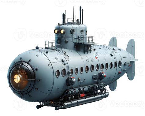 Ai Generated Miniature Submarine Png Mini Submarine Png Midget Submarine Png Personal Submarine