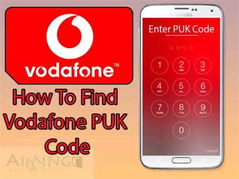 Get Vodafone Sim PUK Code To Unblock Your Vodafone Sim Card Aiming In India