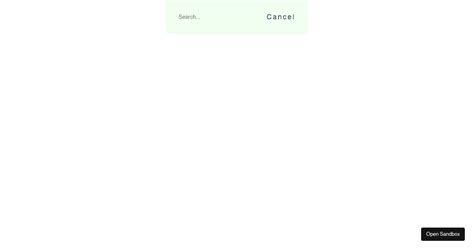 React Native Codesandbox