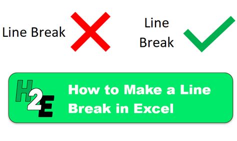 How To Make A Line Break In Excel HowtoExcel Net