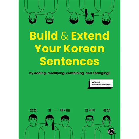 Build Extend Your Korean Sentences 276 Pages Softbind Shopee