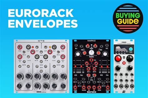 Buying Guide Eurorack Envelope Generators Perfect Circuit