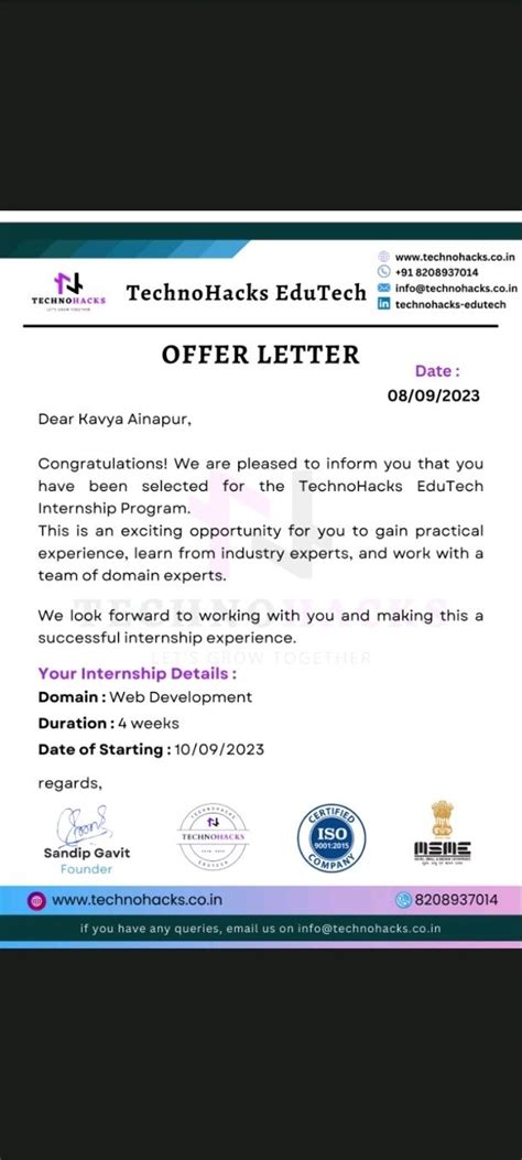 Kavya Ainapur On Linkedin Webdevelpoment