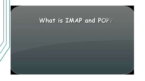 Pop3 Post Office Protocol Pptx