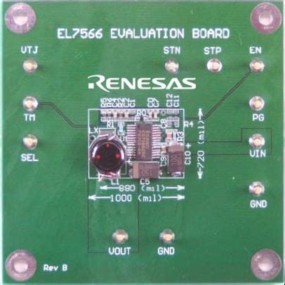 EL DRE EVAL Evaluation Board Renesas