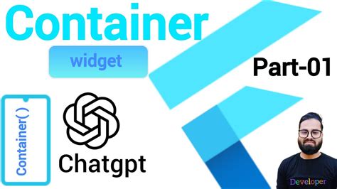 Flutter Container Widget with Chatgpt|Part-01|Flutter Tutorials in ...