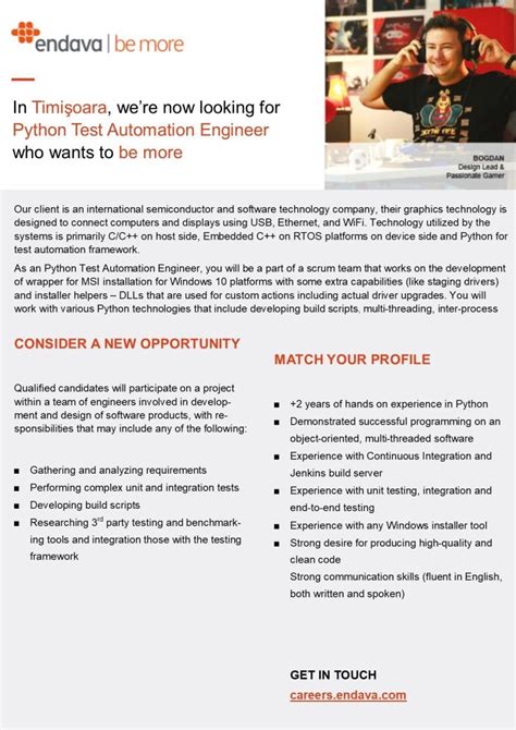 Python Testers Bemore Endava Anita Olah