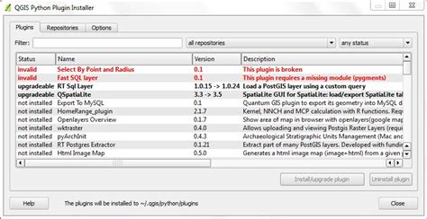 Pyqgis Solving Qgis Error Python Plugin Is Broken Geographic