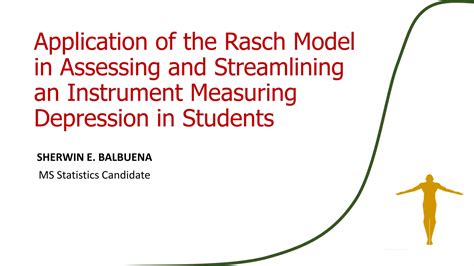 Application Of The Rasch Model In Assessing And Streamlining An Instrument Measuring Depression