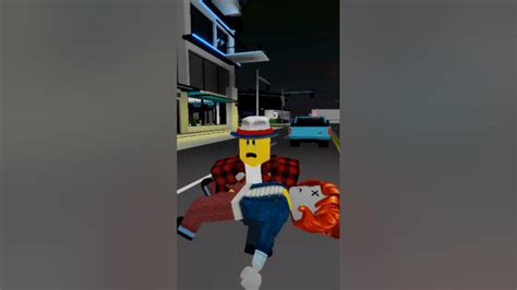 로블록스 여자 베이컨의 죽음ㅠ차에 치어robloxshort Youtube