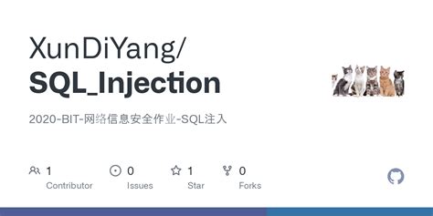 Github Xundiyang Sql Injection Bit Sql