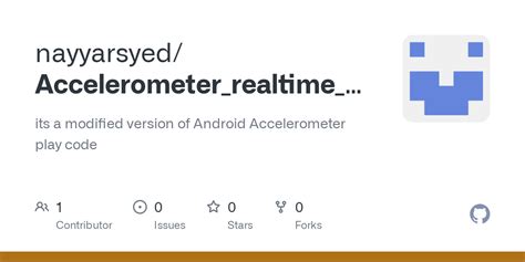 GitHub Nayyarsyed Accelerometer Realtime Visualization Its A Modified Version Of Android