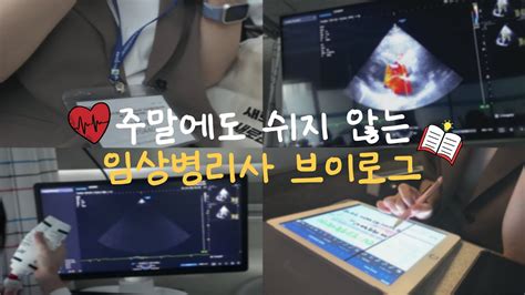 Vlog 주말에도 심초음파 교육 듣고 학회가는단 하루도 쉴 수 없는 브이로그 Youtube