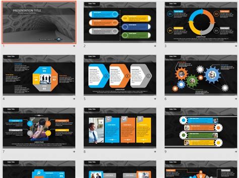 Abstract Tunnel Powerpoint 59429