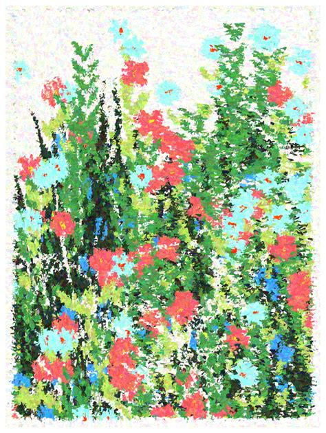 Generative Impressionism Flowers 100 Code Rp5js