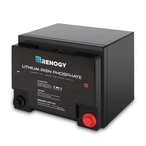 Lithium Iron Phosphate Battery 12 Volt 50 Ah CompleteSolar